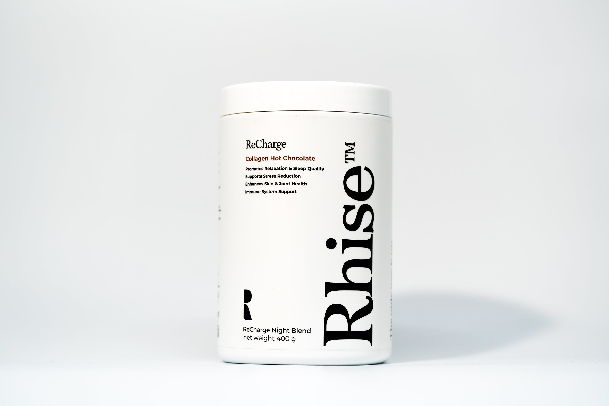 Collagen Hot Chocolate Sleep & Recovery Supplement | Rhise™ ReCharge
